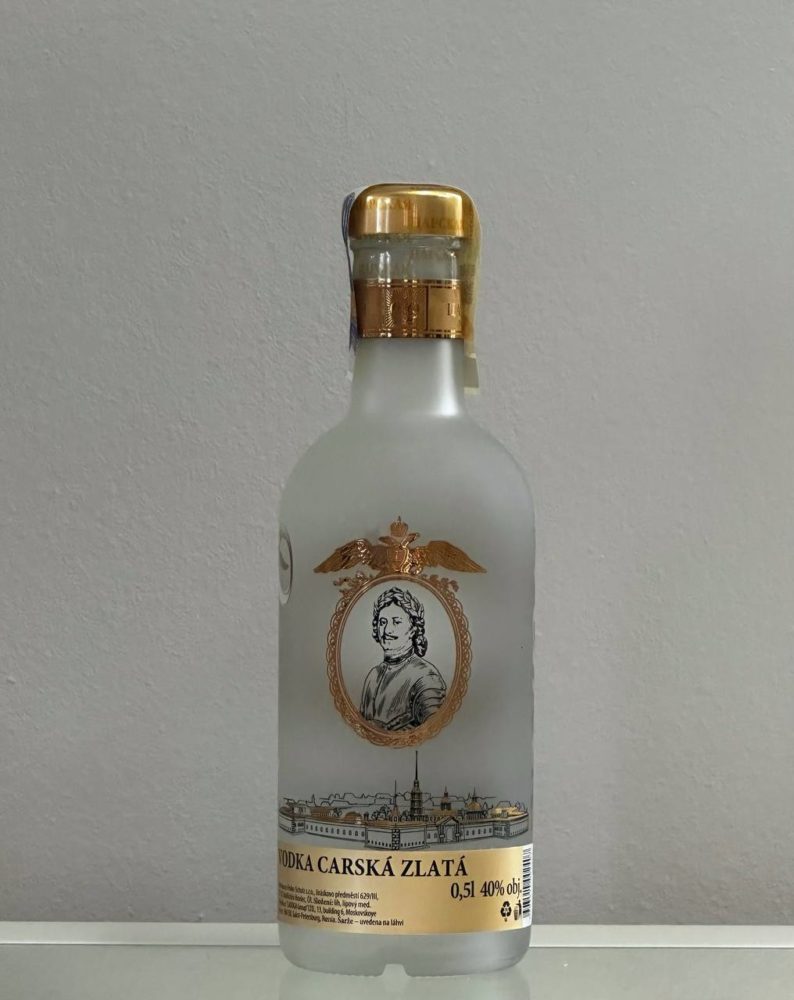 Vodka Czars zlatá – Wow Flow